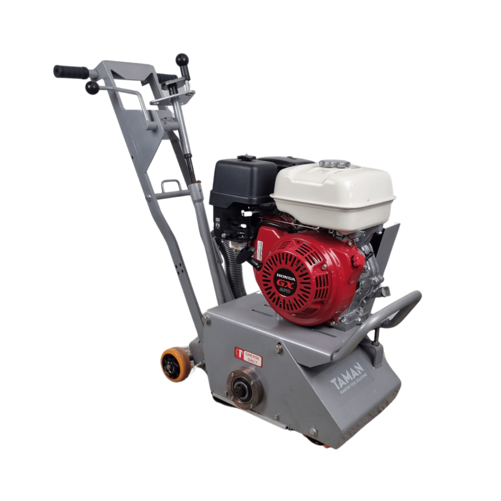 Petrol Concrete Scarifier - 200mm - 9HP Honda - Taman
